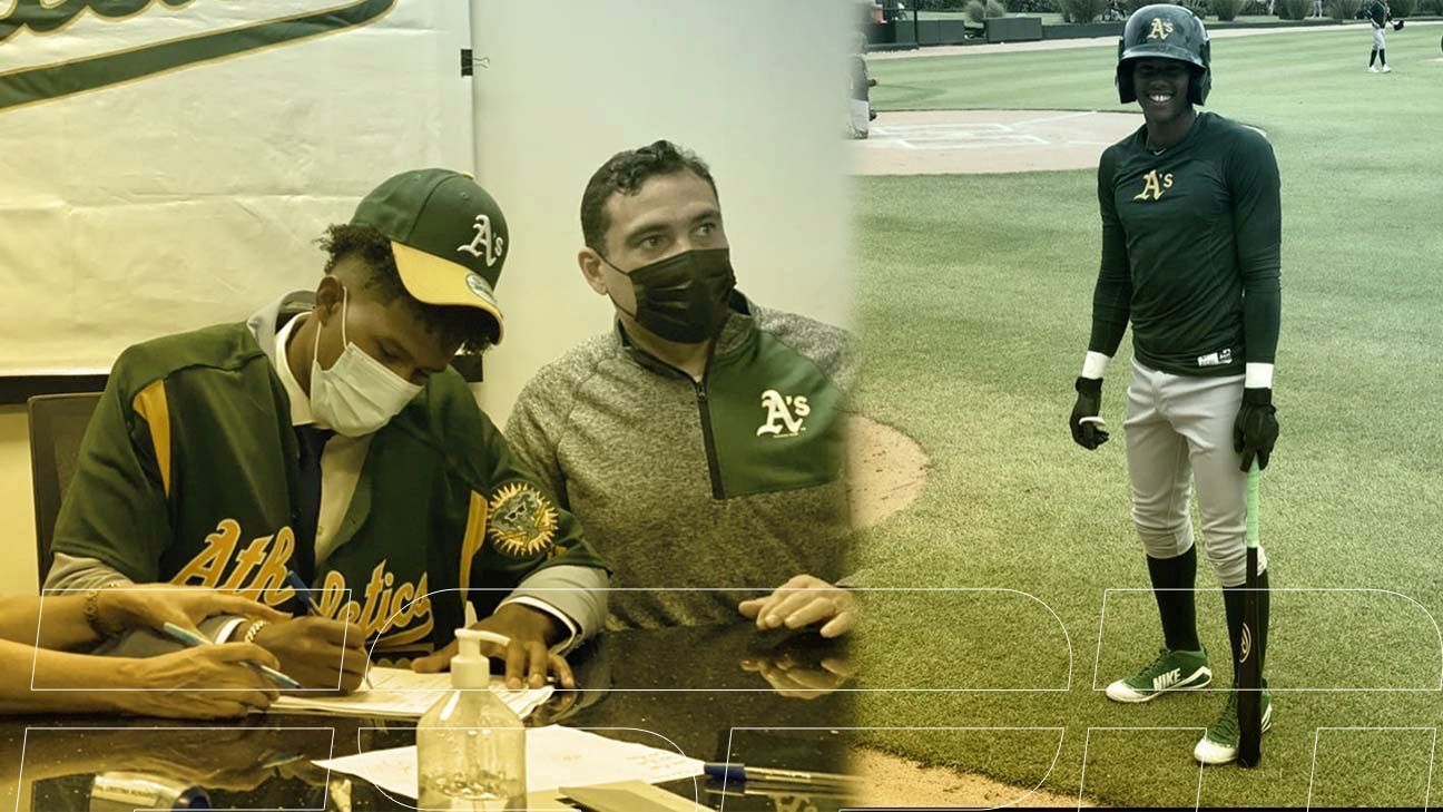 Pedro Pineda, prospecto de Oakland: "Dios no se queda con el sudor de ...