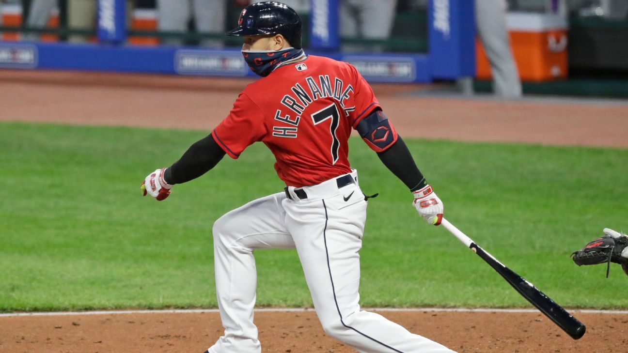 Indians firma nuevo contrato con César Hernández para temporada 2021 - ESPN