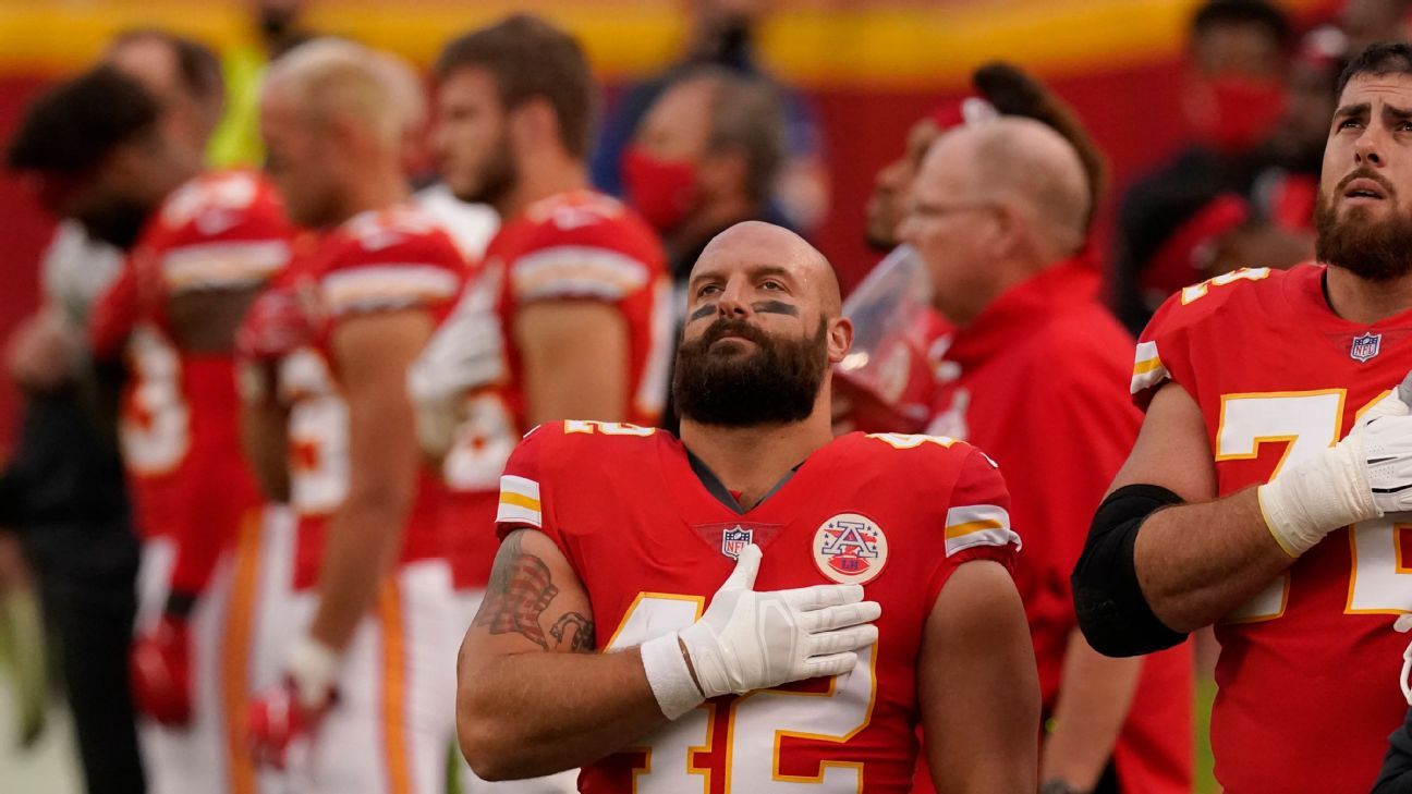Anthony Sherman, FB de Chiefs, anuncia su retiro luego de 10 años en la ...