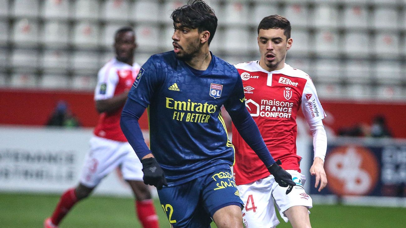 Stade de Reims vs. Lyon - Football Match Report - March 12, 2021 - ESPN