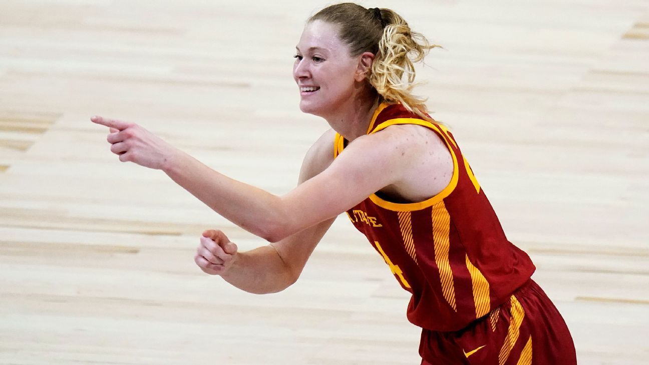 Iowa State star Ashley Joens to forgo WNBA draft, return for fifth ...