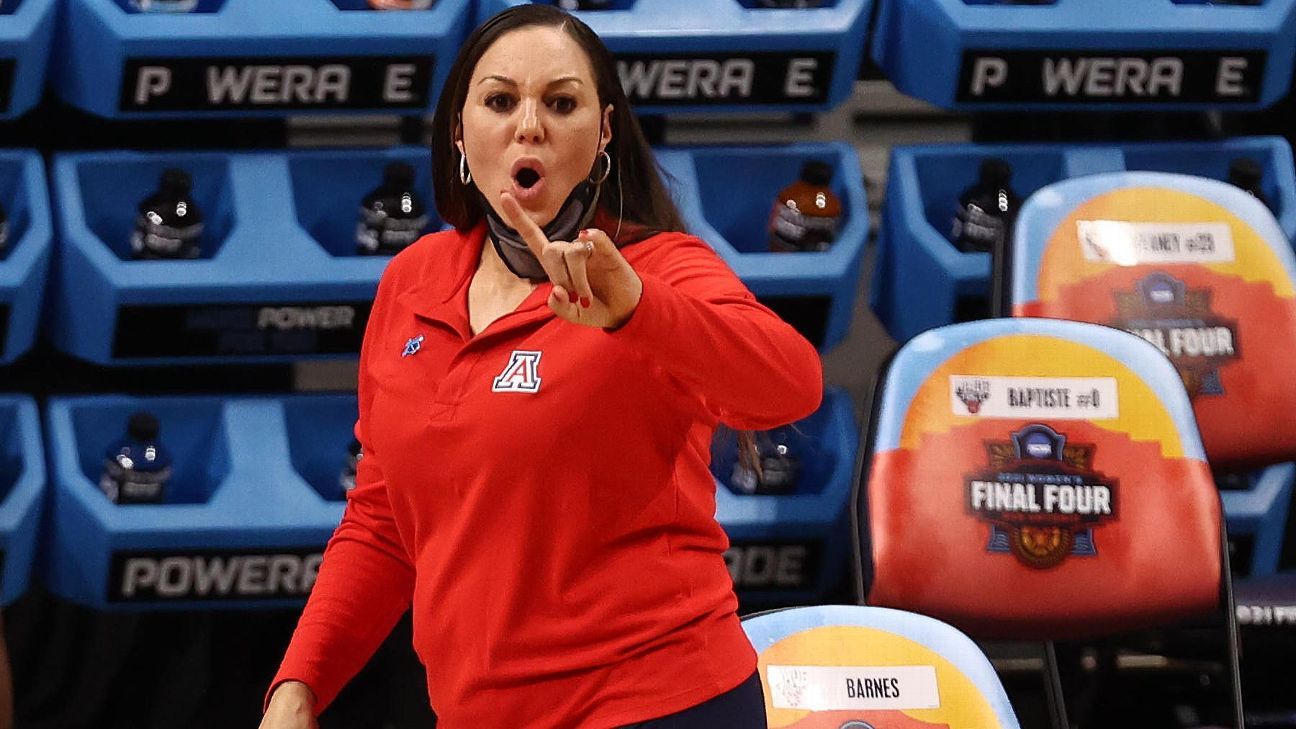 Arizona's Adia Barnes joins Dawn Staley's staff for USA AmeriCup - ESPN