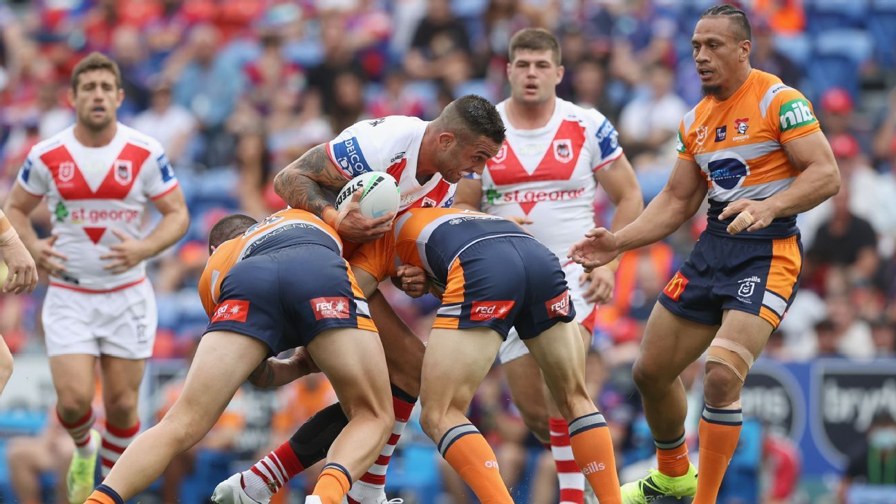 Knights injury crisis deepens in NRL loss - ESPN