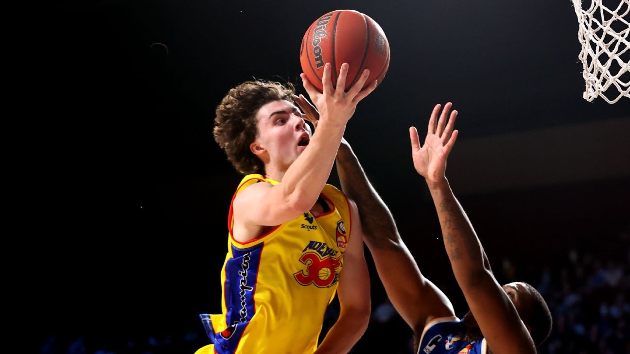 NBA-bound Josh Giddey makes NBL history in Brisbane-Adelaide clash - ESPN