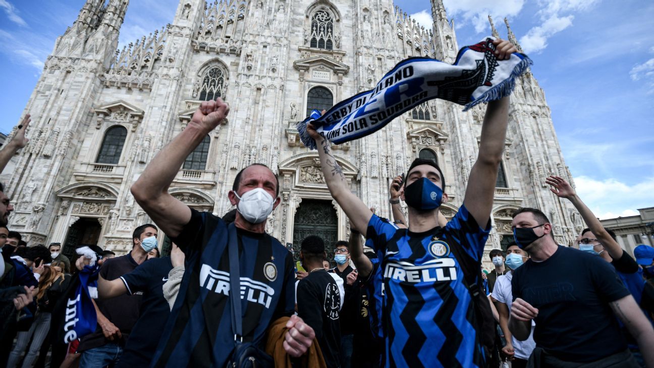 Stats: Inter Milan's 19th Scudetto, Lionel Messi 28 - 27 Cristiano ...