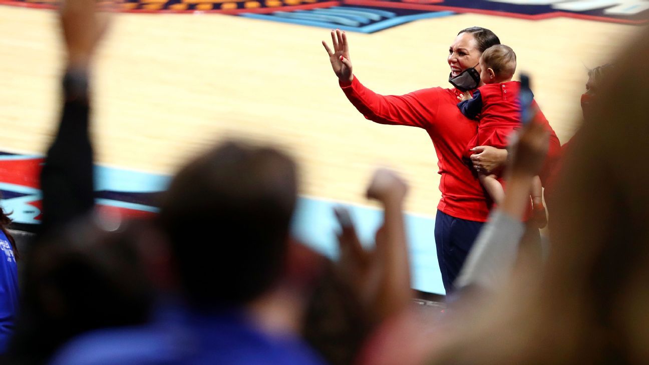 Arizona women's hoops coach Adia Barnes on balancing motherhood and ...