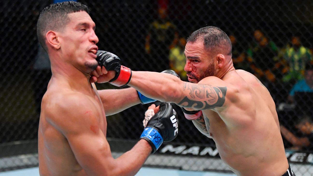 UFC Fight Night results: Ponzinibbio hands Baeza first loss; Tybura ...