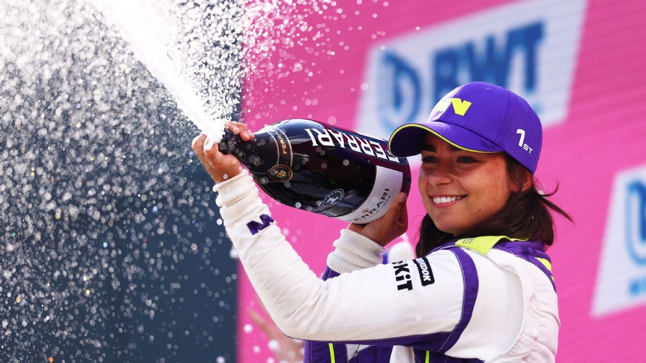 Jamie Chadwick takes W Series lead after Austria win - ESPN