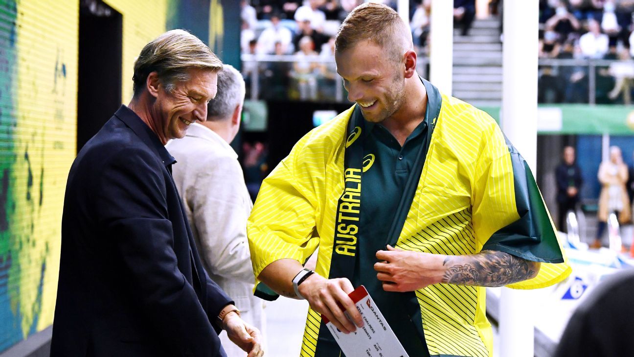 Australian swimmer Kyle Chalmers primed for Olympic Games title defence ...