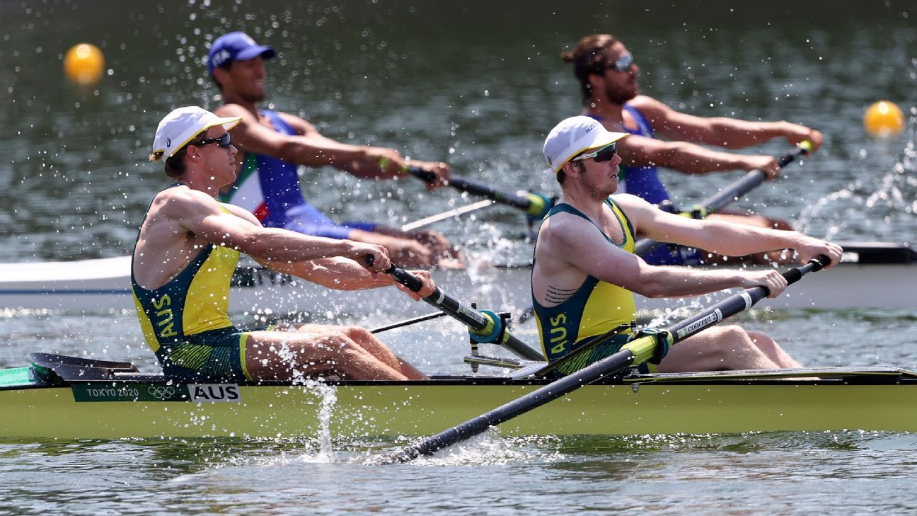 Aussie rowing crews make winning Tokyo Games start - ESPN