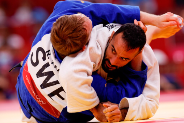 Mikael Aprahamián cayó en su debut olímpico - ESPN