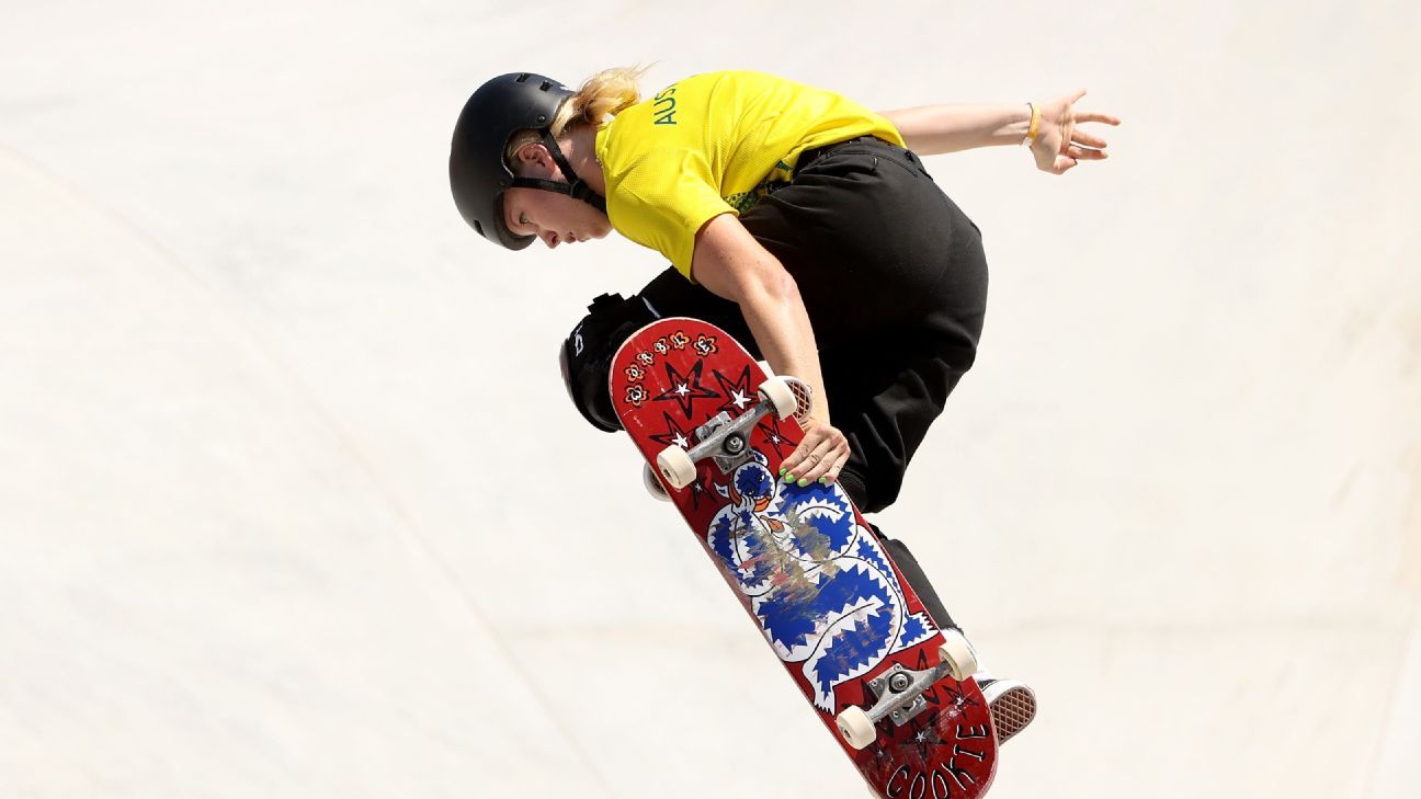 Australian skateboarder Poppy Olsen through to 2020 Tokyo Olympics park ...