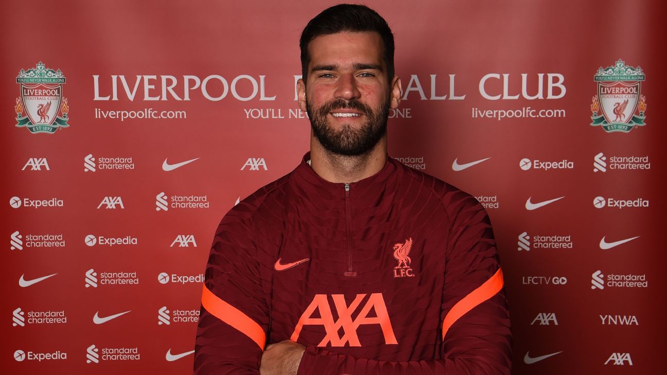 Alisson becomes latest Liverpool player to sign long-term contract - ESPN