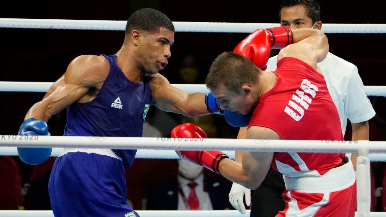 Brazil's Hebert Sousa wins middleweight boxing final after stunning ...