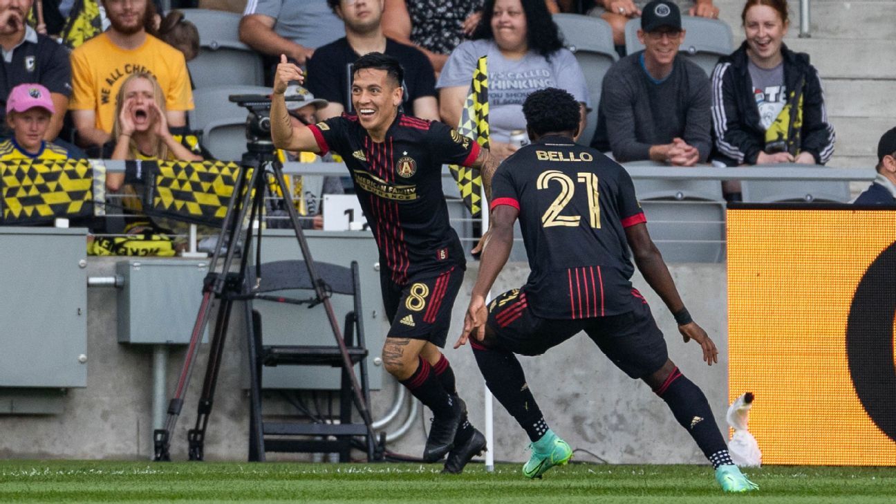 Columbus Crew vs. Atlanta United FC - Football Match Report - August 7 ...
