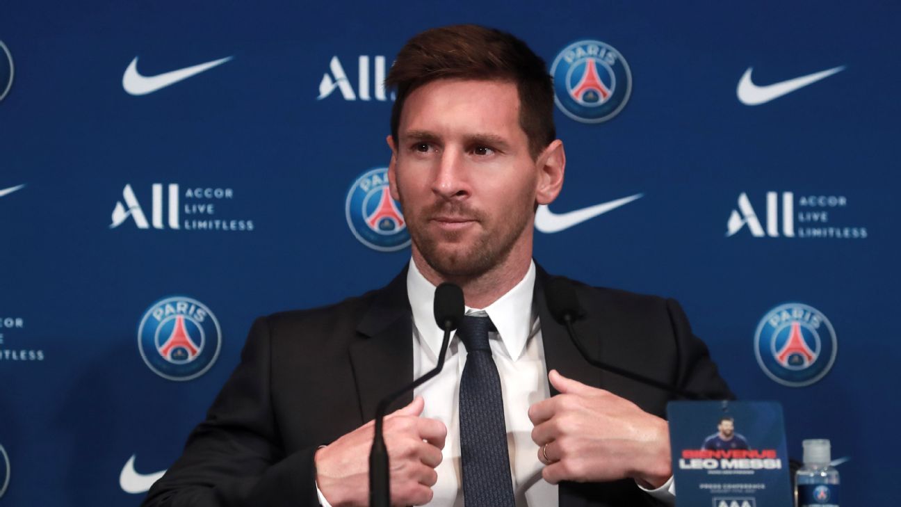 Las mejores frases de Lionel Messi en su presentación oficial en PSG - ESPN