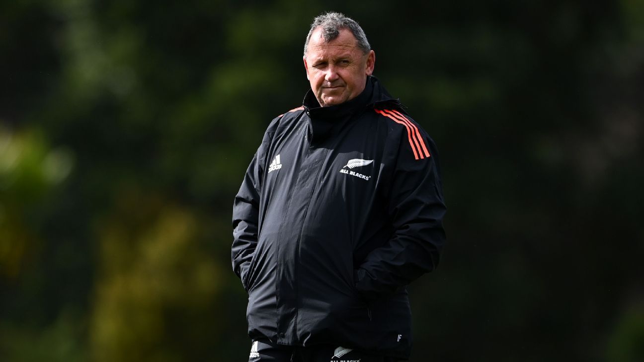 All Blacks: Ian Foster, con cambios en su staff de cara al Rugby ...