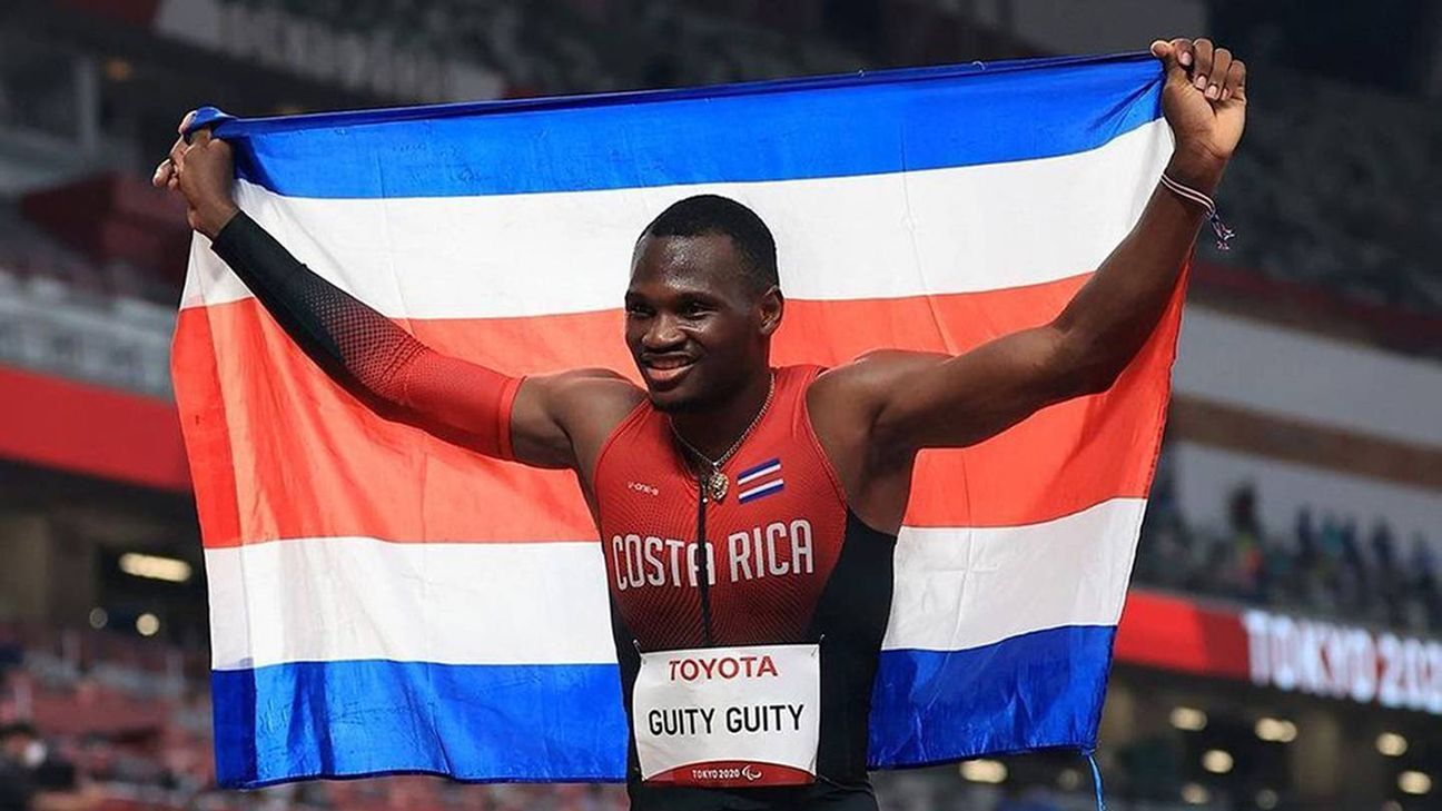 Sherman Guity baña de oro a Costa Rica en Juegos Paralímpicos - ESPN