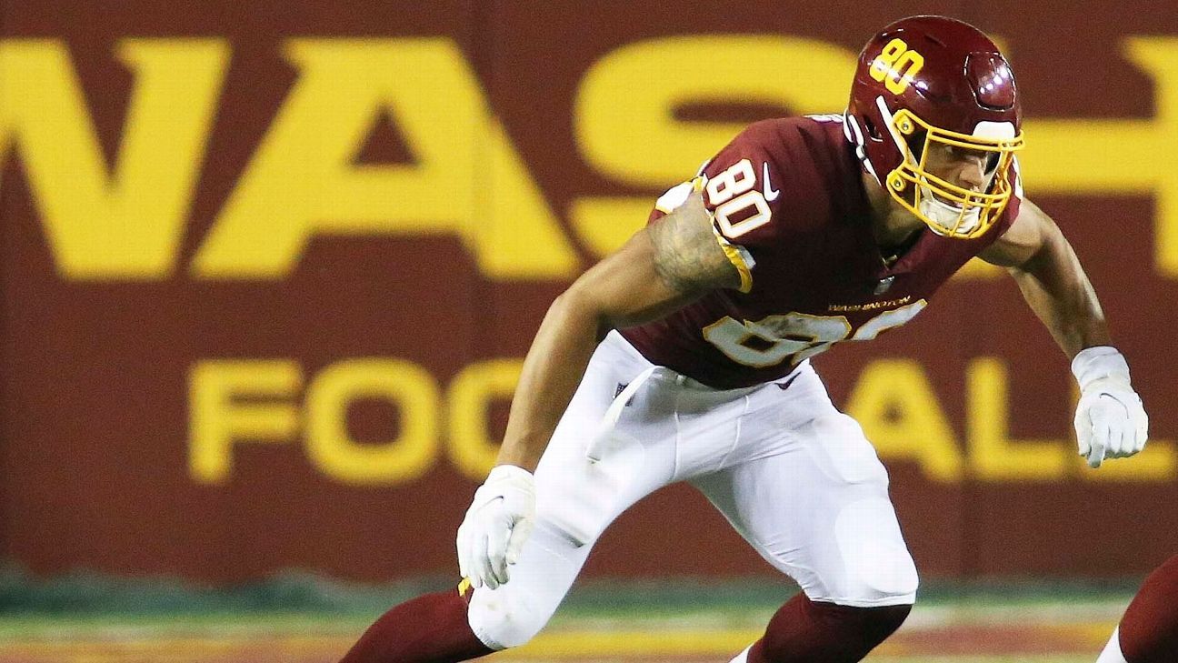 El chileno Sammis Reyes debutó en la NFL con Washington - ESPN