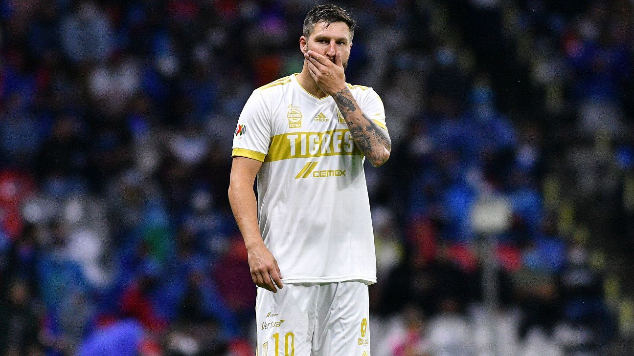 Gignac, lejos del top-10 de los mejores anotadores en México - ESPN