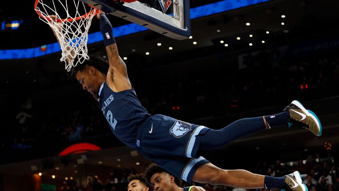 How 6-foot-3 point guard Ja Morant turned into the NBA's leading ...