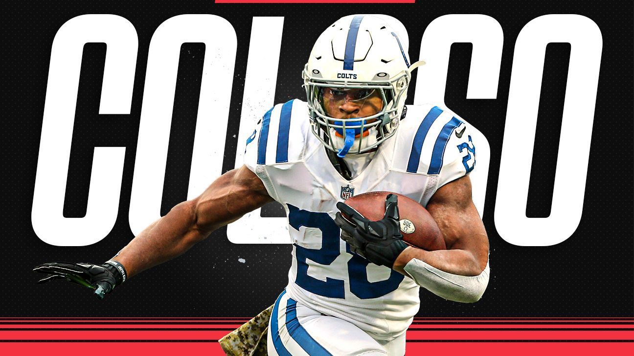 El corredor Jonathan Taylor de los Colts es el Coloso de la Semana 11 ...