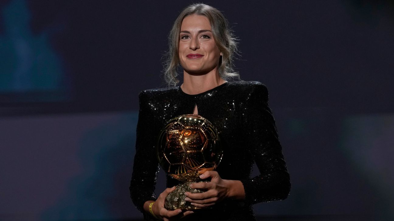 Alexia Putellas ganó el Balón de Oro femenino - ESPN