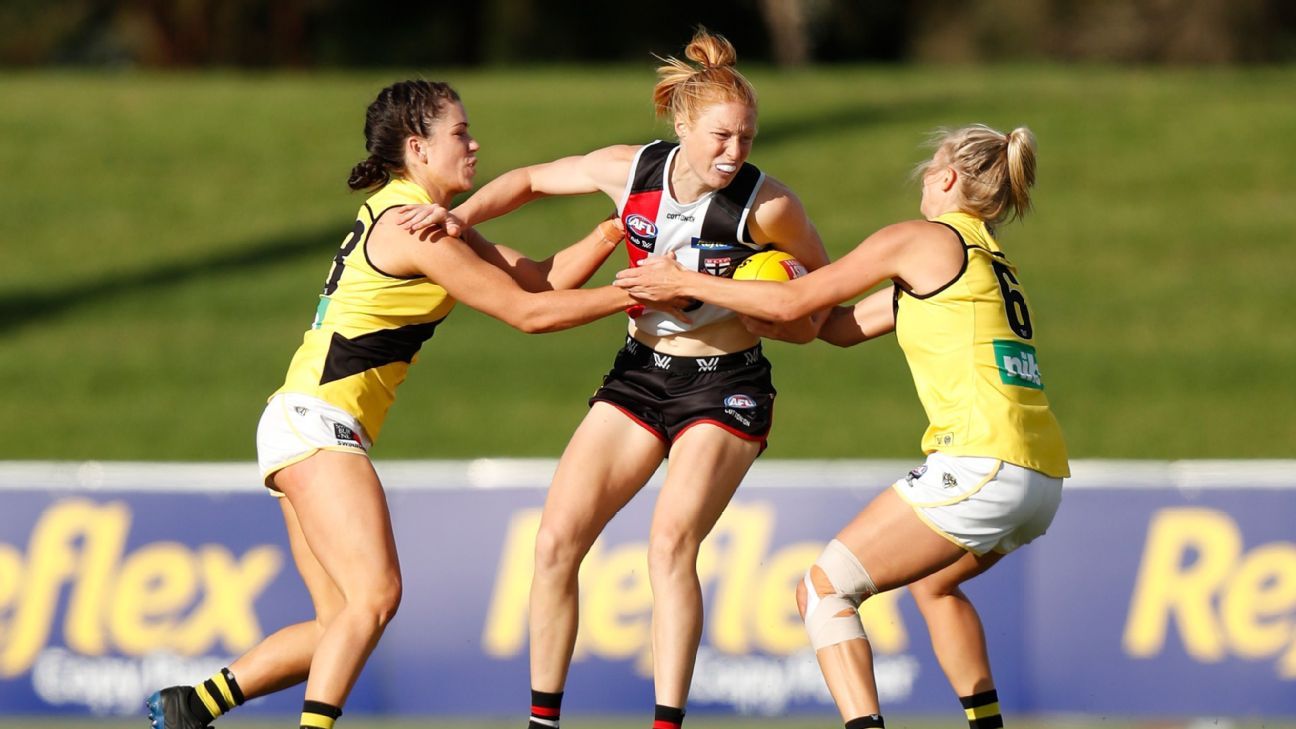 AFLW backs in 10-round 2022 fixture - ESPN