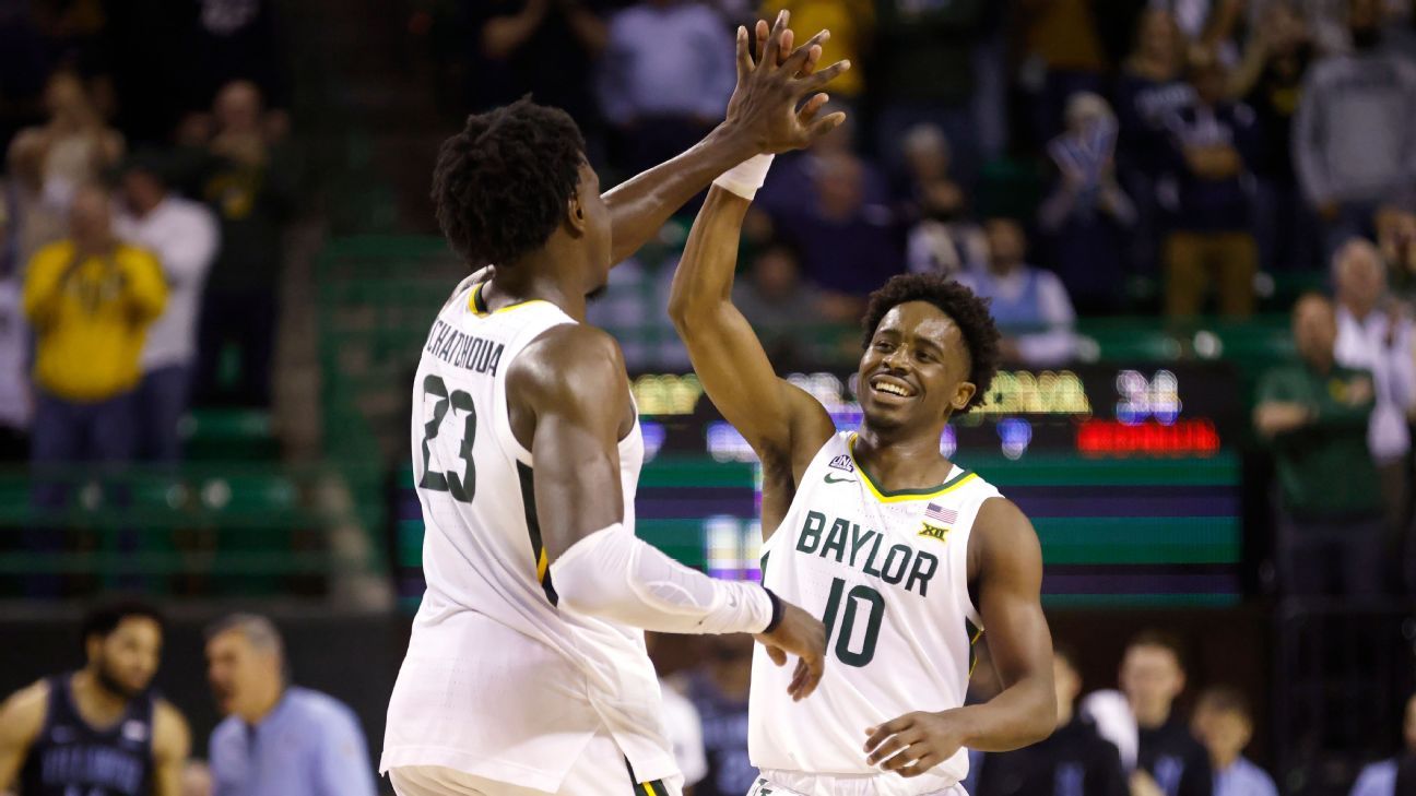 Baylor leads Dick Vitale's Top 25, Georgetown's Aminu Mohammed top ...