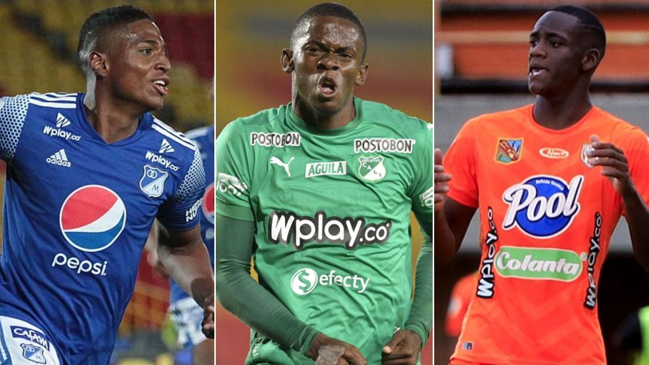 Los cinco mejores jugadores jóvenes del fútbol colombiano en 2021 - ESPN