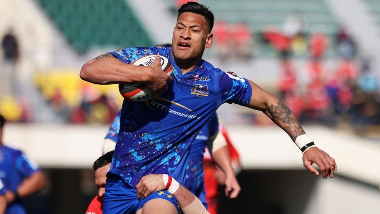 Tonga espera a Israel Folau con los brazos abiertos - ESPN