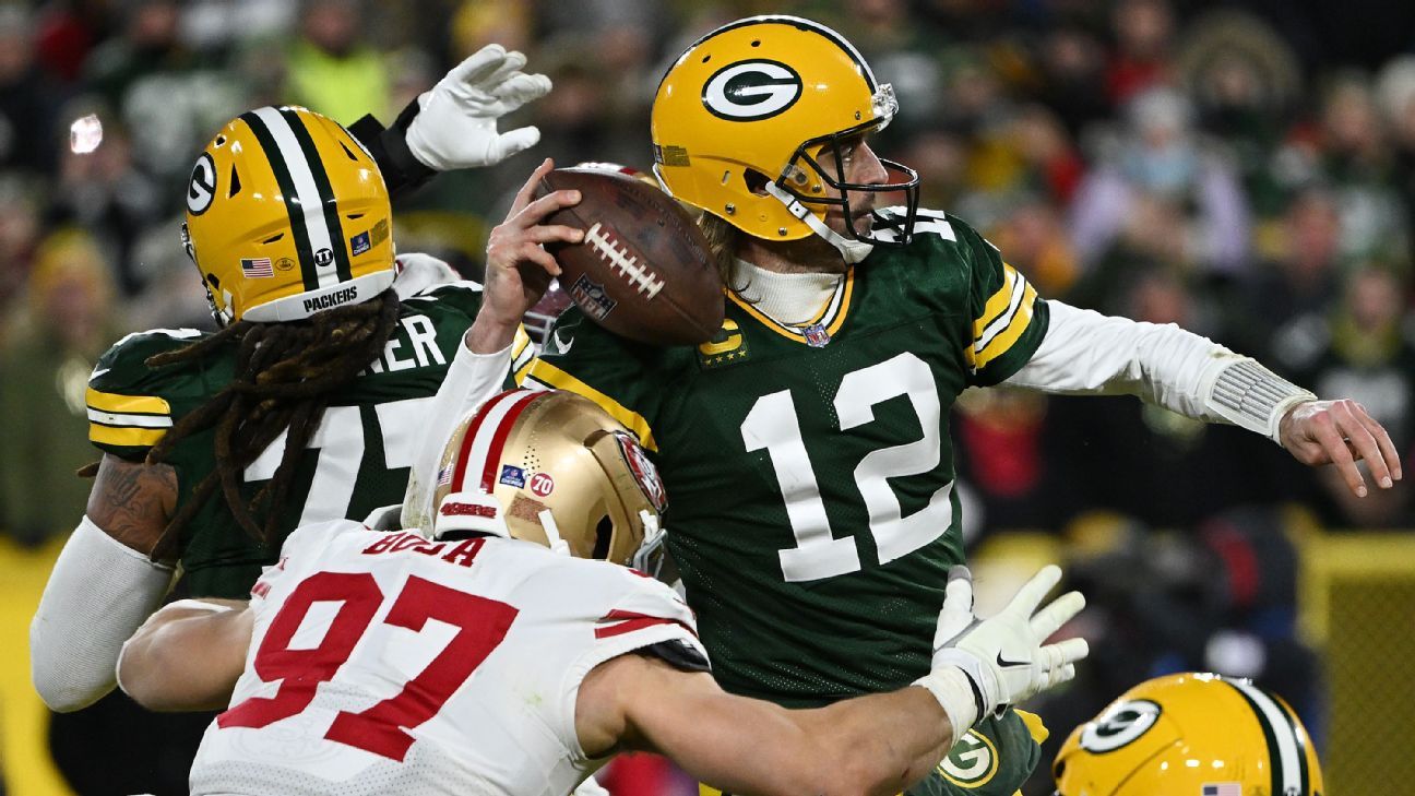 NFL: Zebra passeia de novo, e 49ers derrubam Packers e Aaron Rodgers em ...