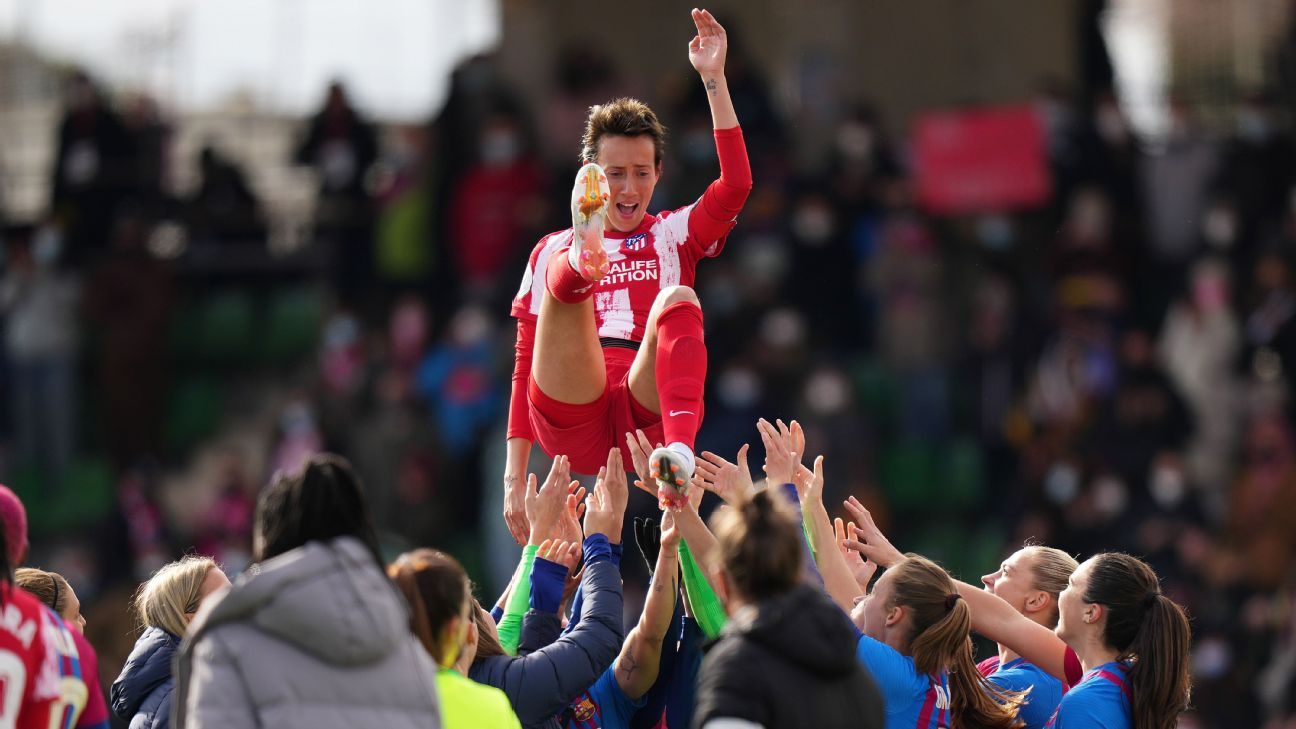 Atletico Madrid's Virginia Torrecilla returns to action two years after ...