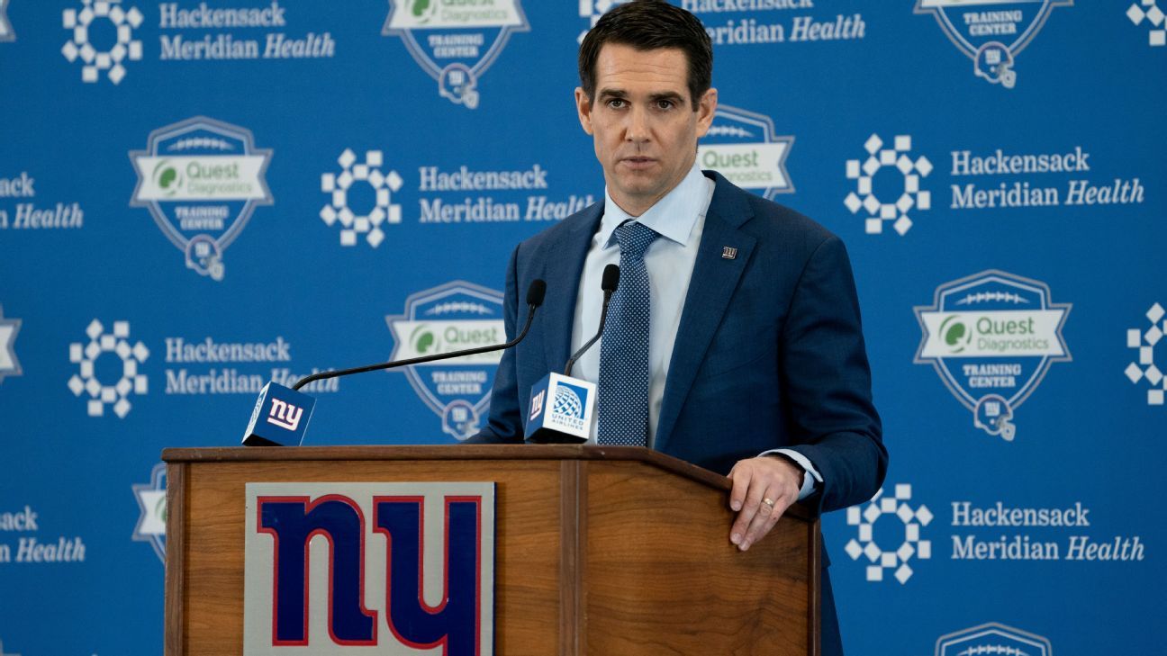 How New York Giants GM Joe Schoen plans to 'push the envelope' - New ...