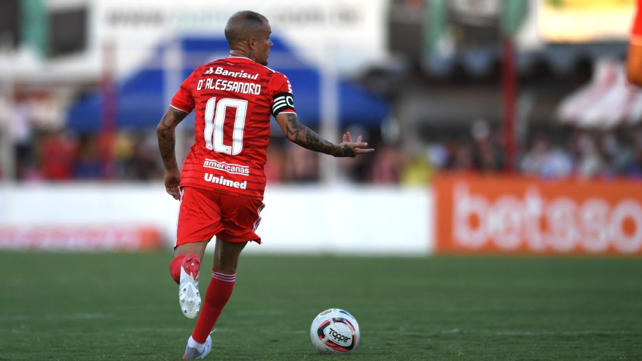 D'Alessandro retorna ao time titular, mas Inter não sai do zero e ...