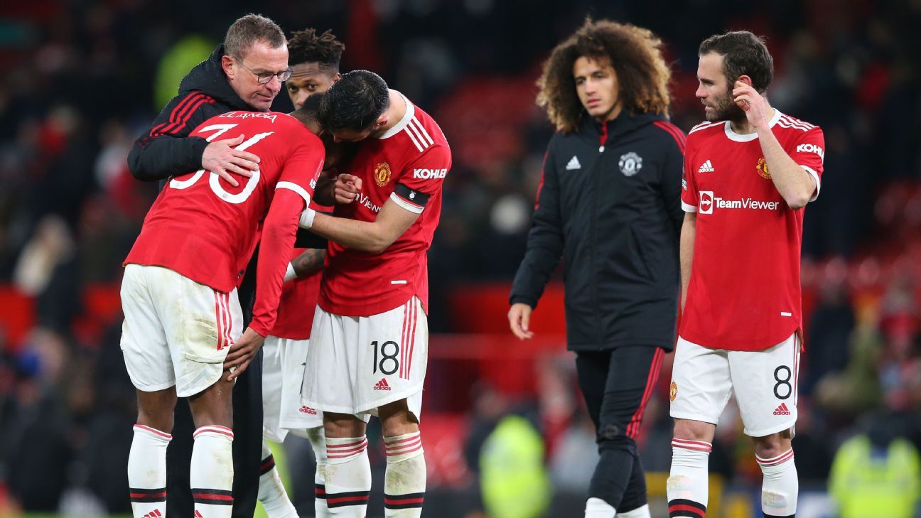 Manchester United vs. Middlesbrough - Football Match Report - February ...