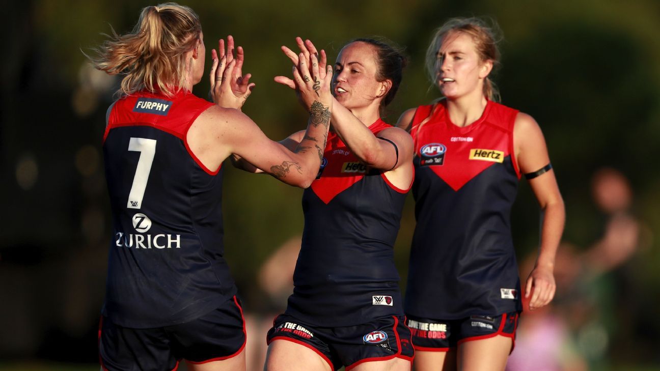 AFLW Melbourne Demons hit back in AFLW, injuries cost Gold Coast Suns ...