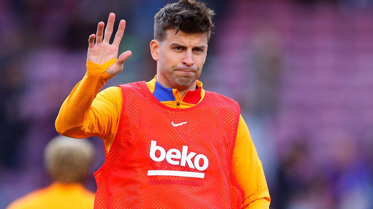 Gerard Piqué iguala marca de partidos de Carles Puyol - ESPN