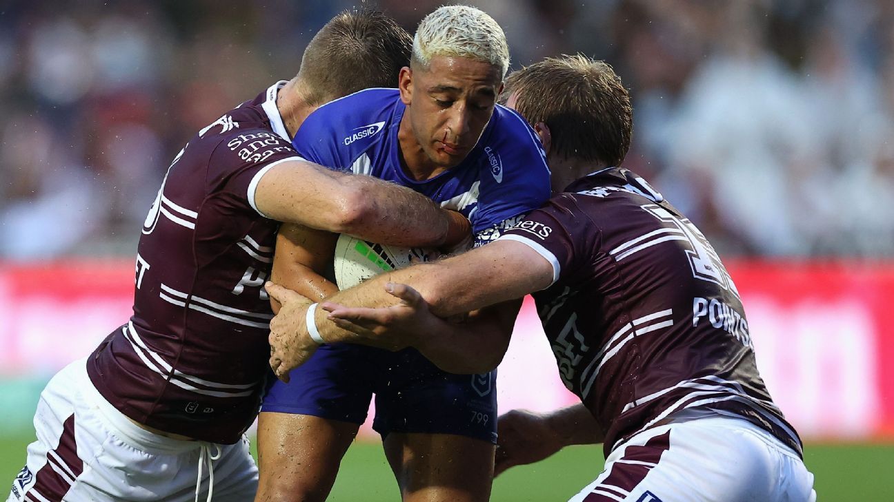 Brandon Wakeham passes first test as Bulldogs half - ESPN