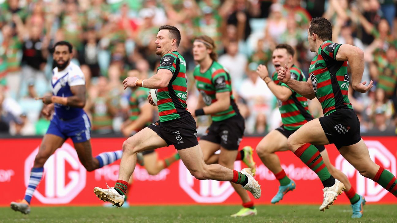 NRL south Sydney Rabbitohs' damien Cook rips Bulldogs apart - ESPN