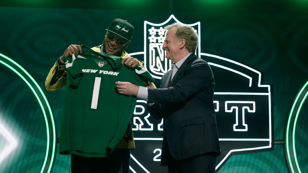 Los New York Jets seleccionan a Jermaine Johnson II en la primera ronda del draft - ESPN