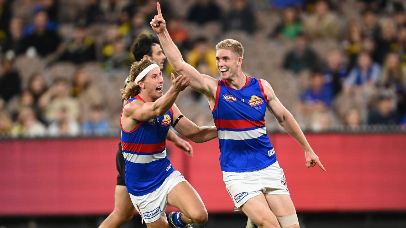 AFL Tim English signs fresh AFL deal with Western Bulldogs - ESPN