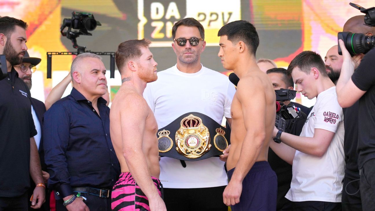 Canelo Alvarez, Dmitry Bivol ready for light heavyweight title fight in ...