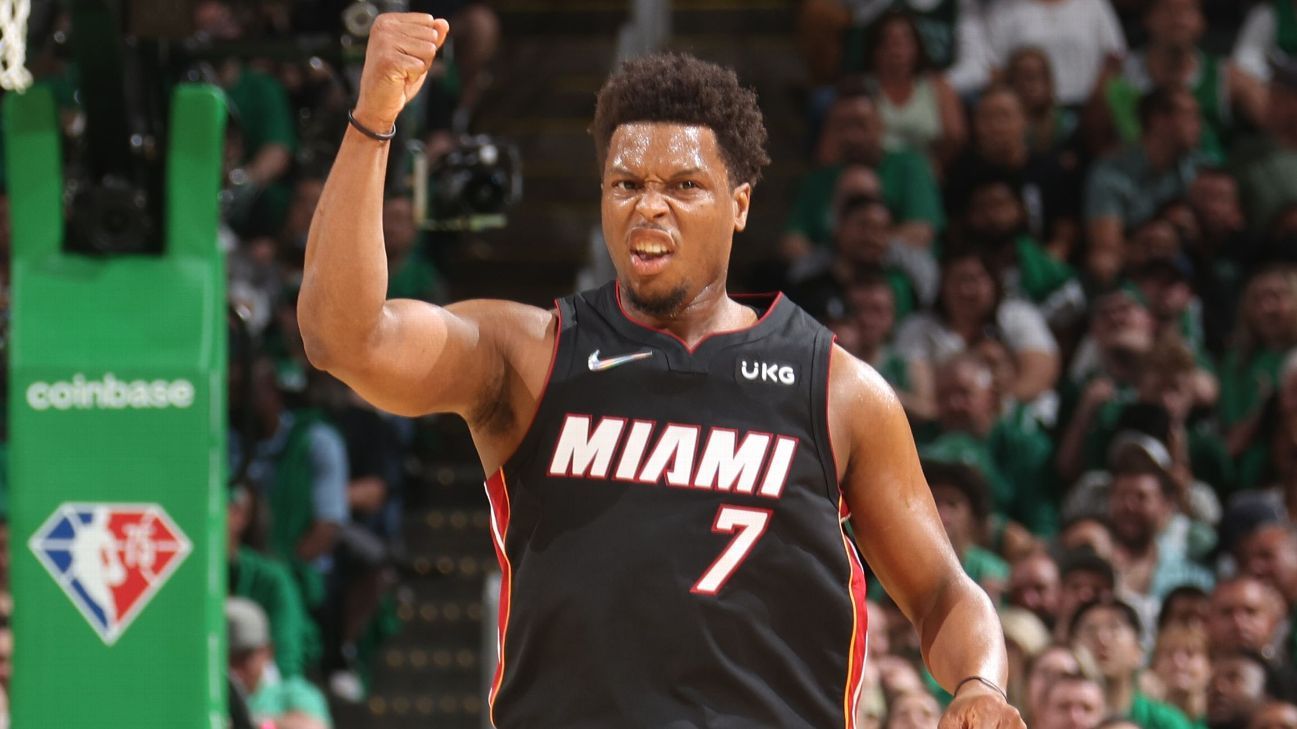 The Miami Heat show their pride and the Boston Celtics, their ...