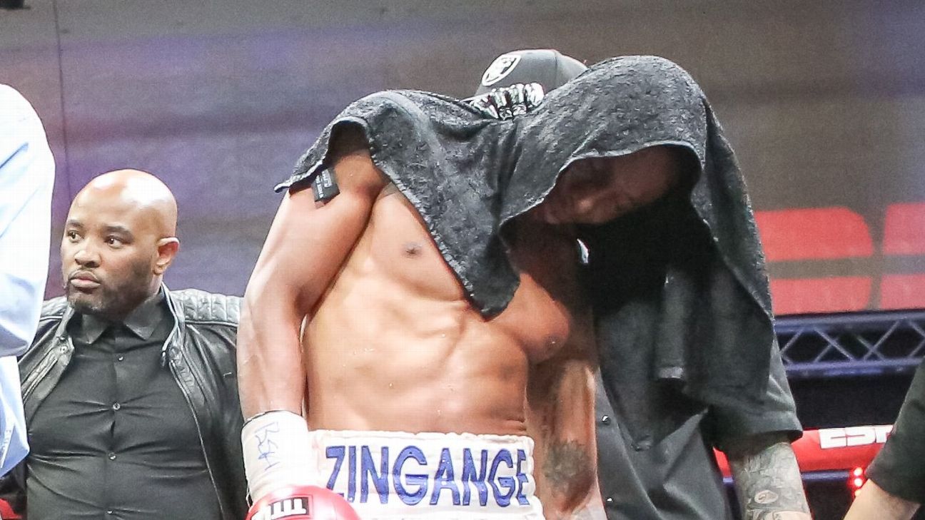 Dislocated shoulder ends Sbu Zingange's title defense at Africa Boxing ...
