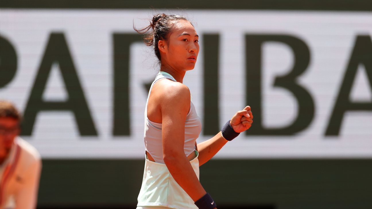 Qinwen Zheng, la fanática de Federer que buscará romper con la ...