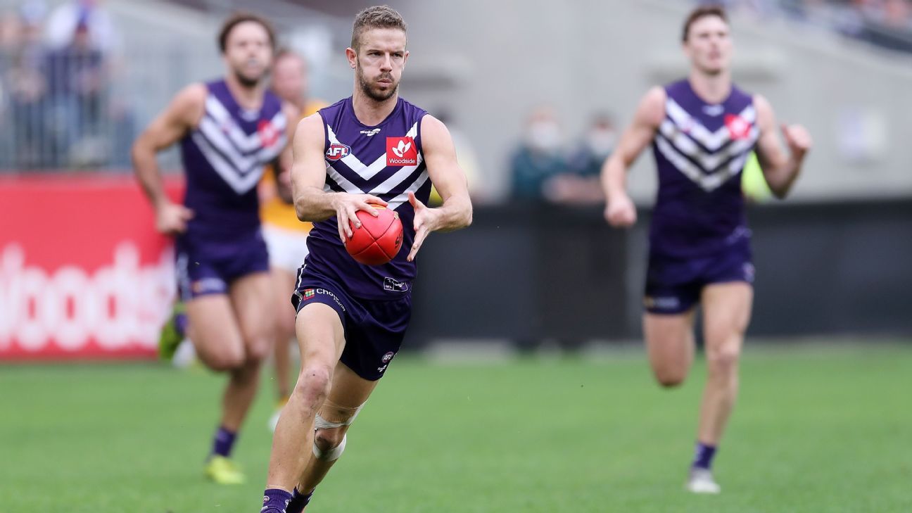 AFL Docker Sam Switkowski to miss weeks with fractured back - ESPN