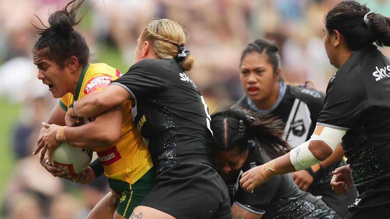 Transgender ban for women's rugby league Tests - ESPN