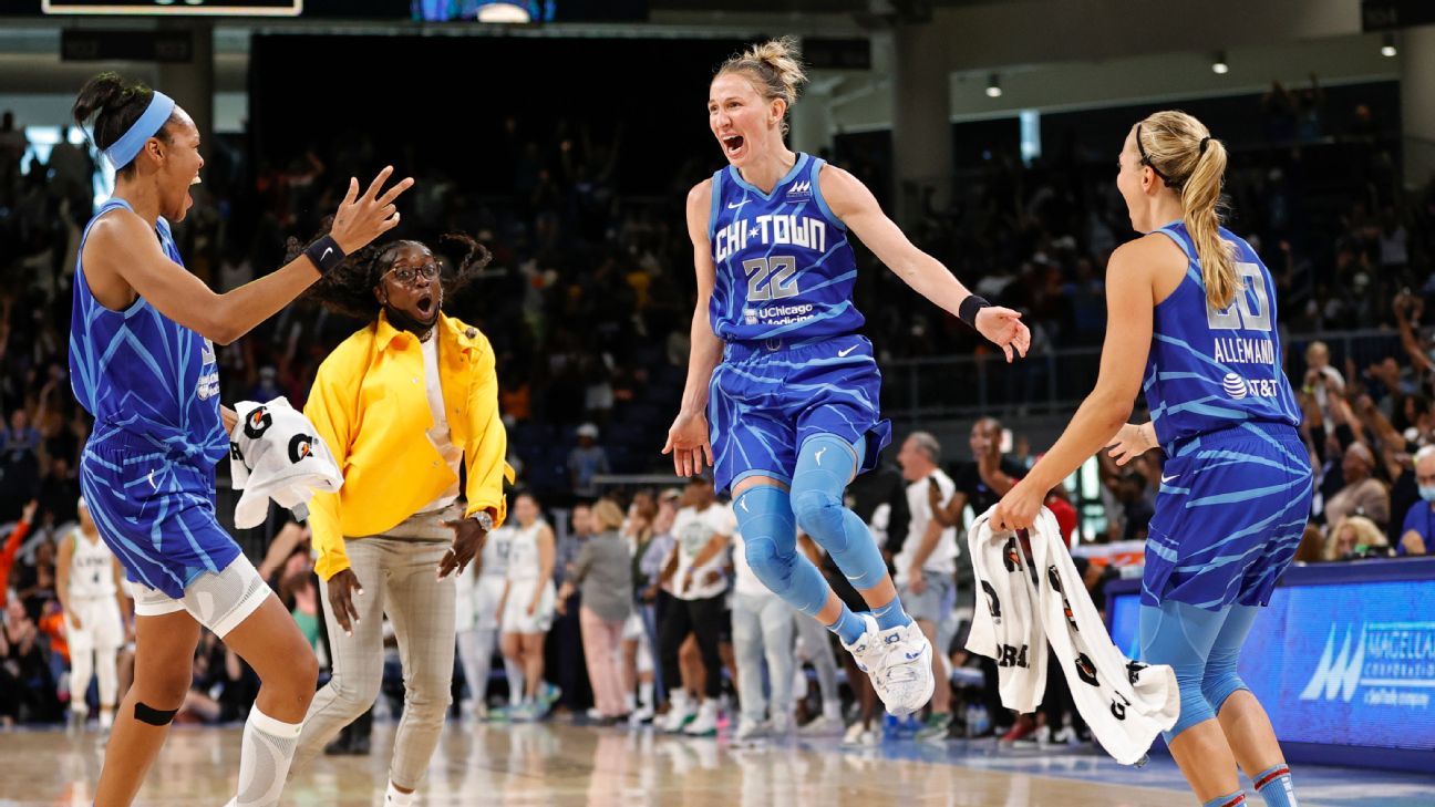 WNBA Power Rankings: Chicago Sky take over top spot after record ...