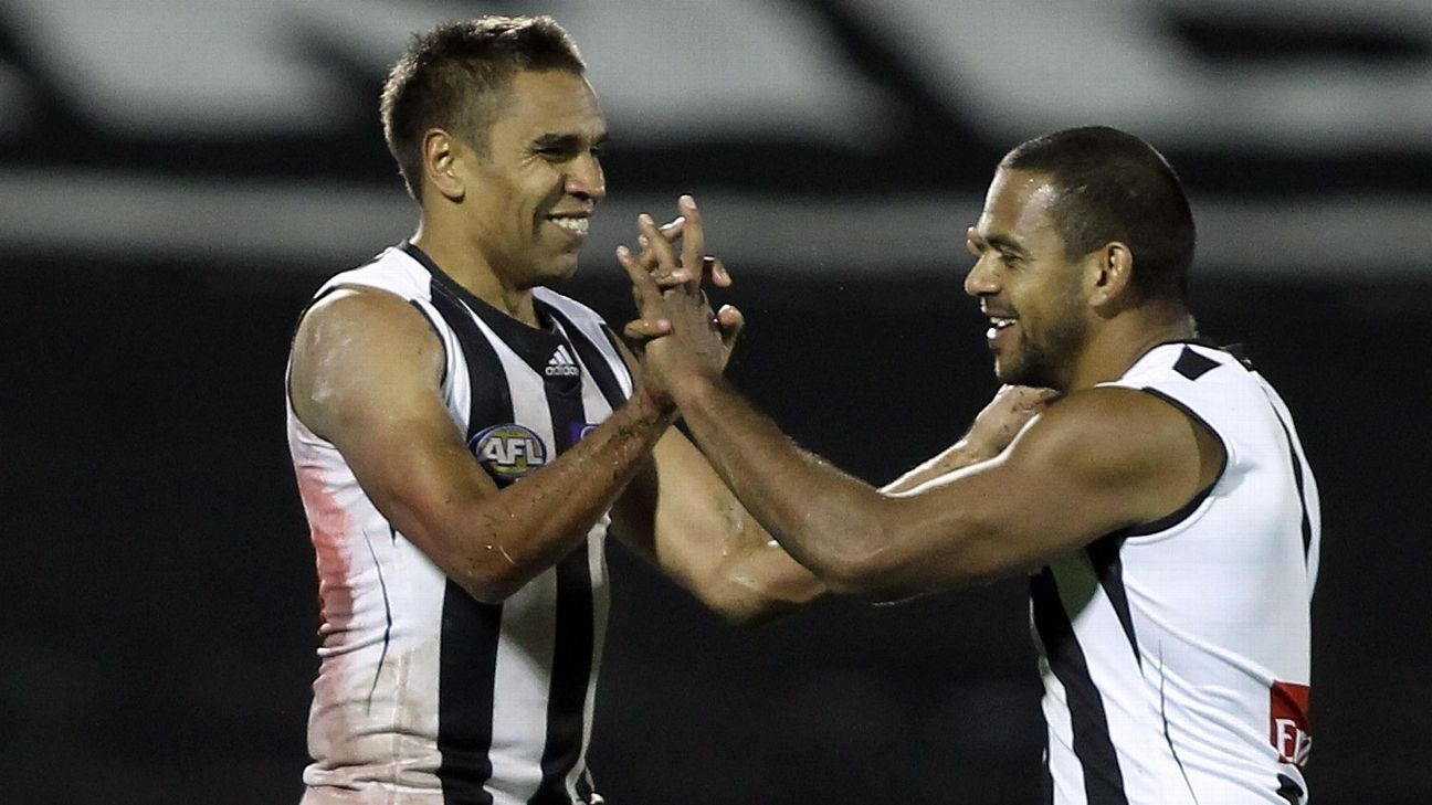 AFL Leon Davis, Andrew Krakouer make return to Collingwood Magpies - ESPN